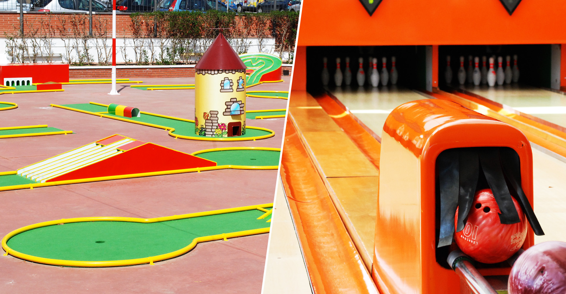 El Minigolf de Calella al complex Bowling Golf Center de Calella